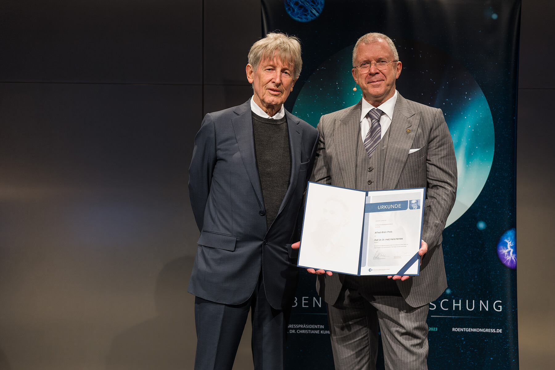 Alfred Breit-Preis der Deutschen Röntgengesellschaft an Prof. Dr. med ...